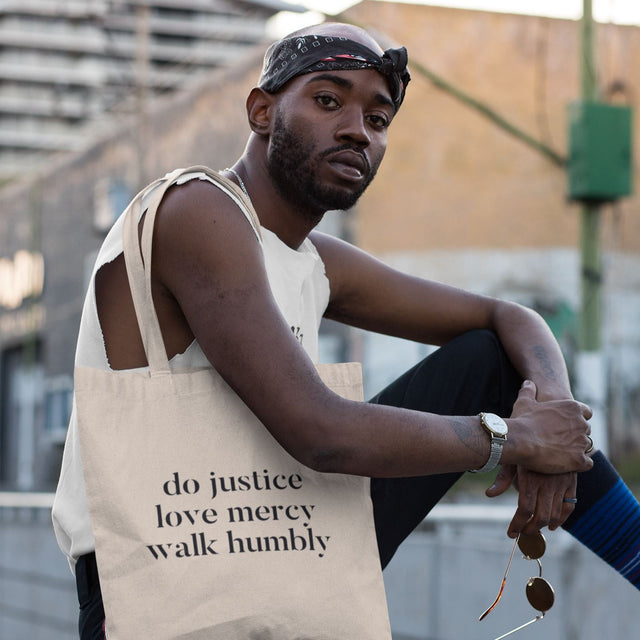 Micah Six Eight | Recycled Tote Bag – The Happy Givers